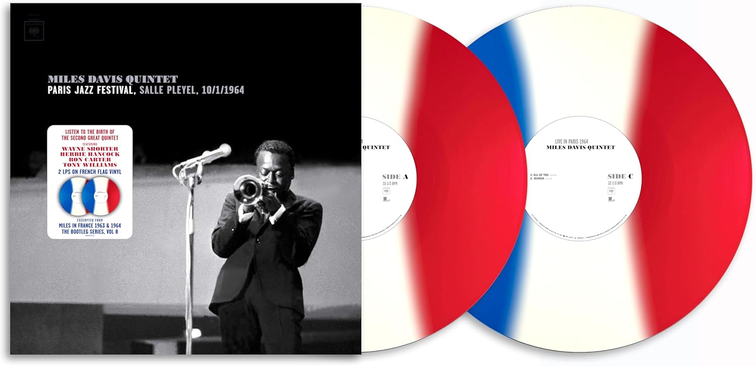 Miles Davis. Vinilo doble de color. Nuevo. Paris Jazz Festival, Salle ...