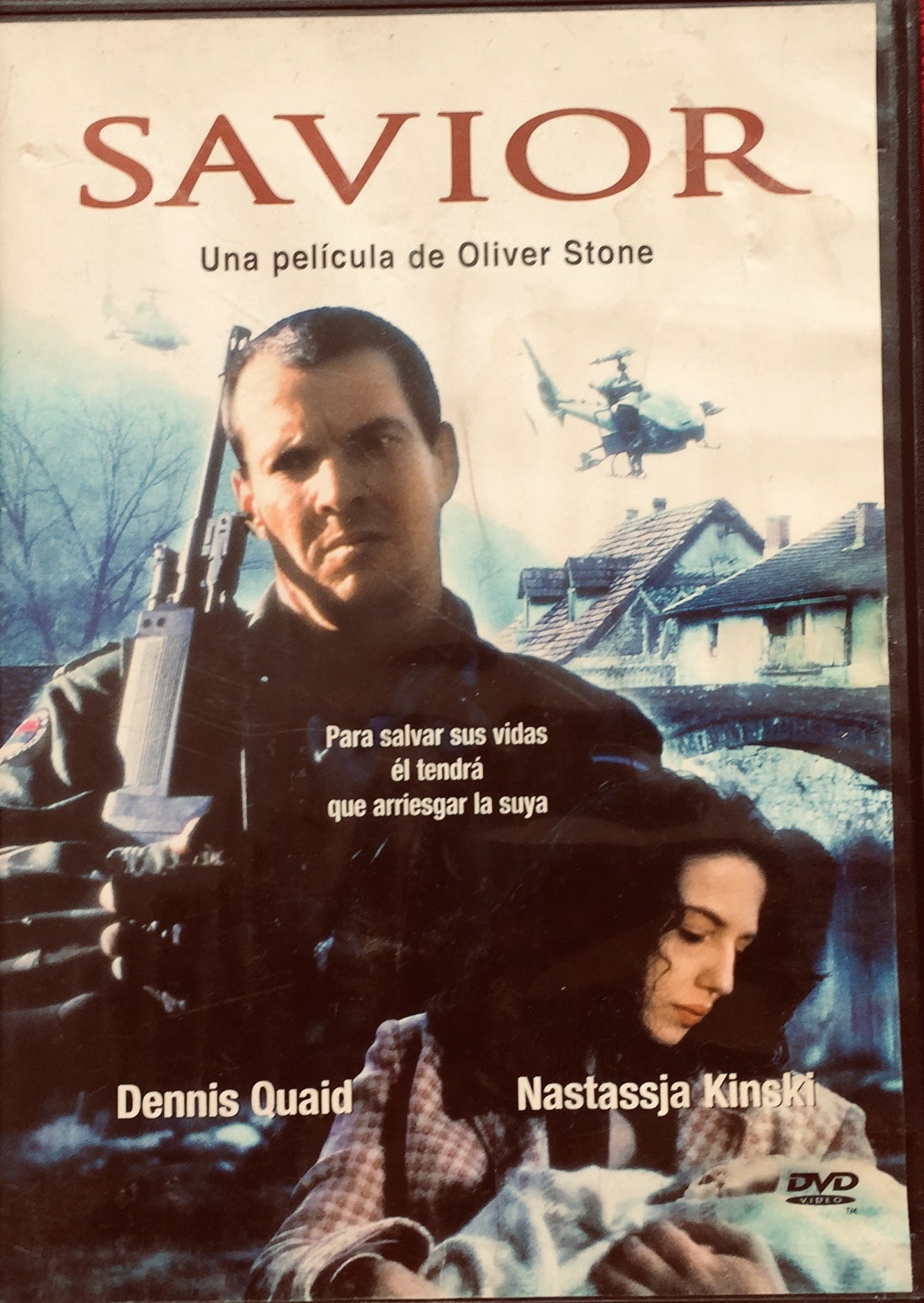 Savior. Oliver Stone. DVD. – formatomuertodistro