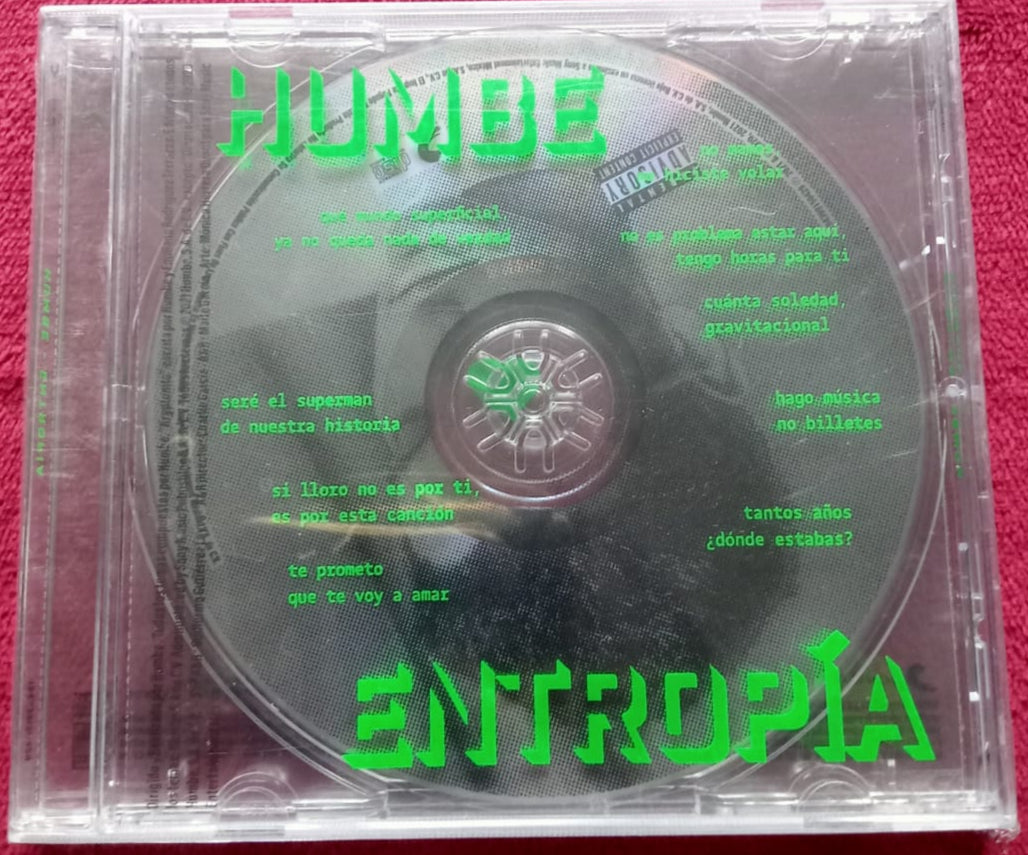 Humbe – Entropía. Cd nuevo, cerrado. – formatomuertodistro