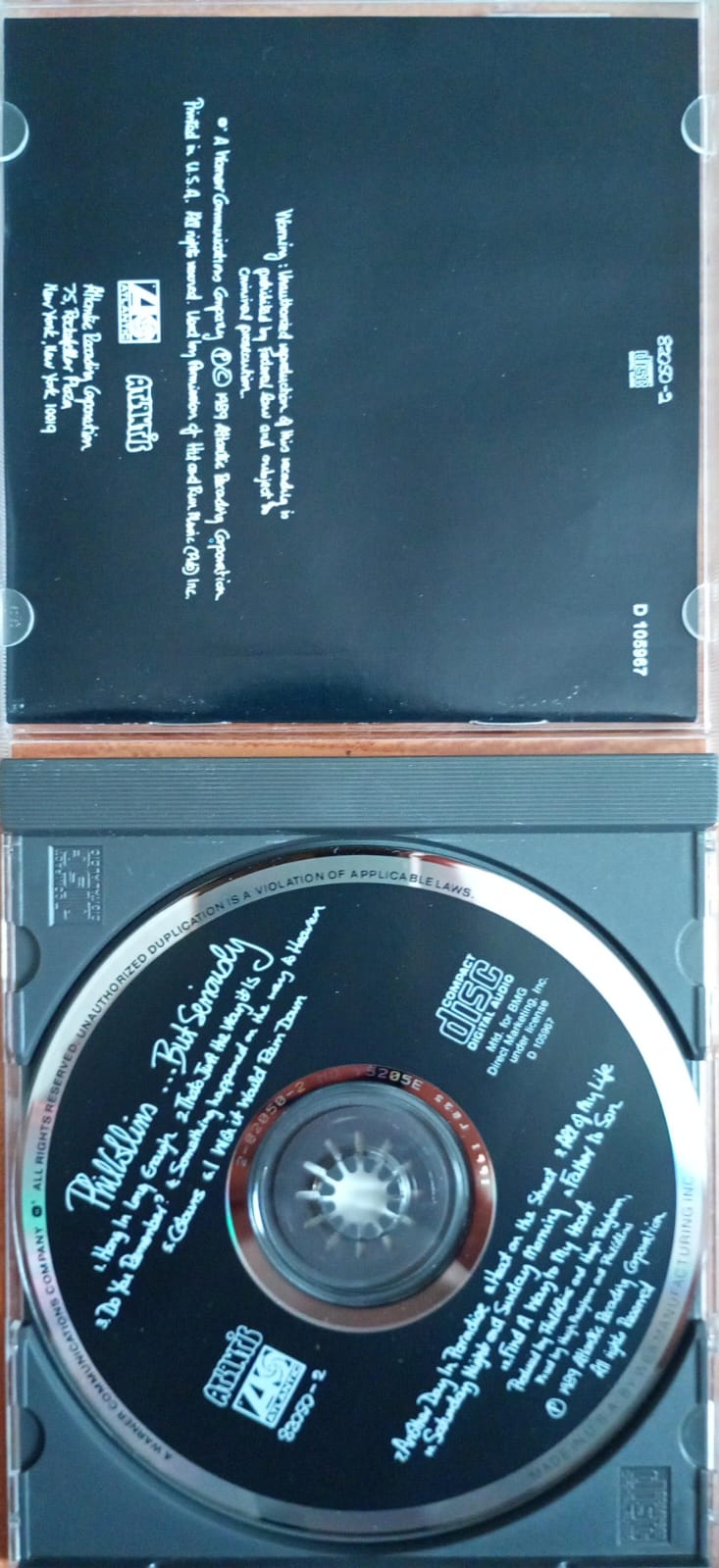 Phil Collins – ...But Seriously (CD importado, en excelente estado ...